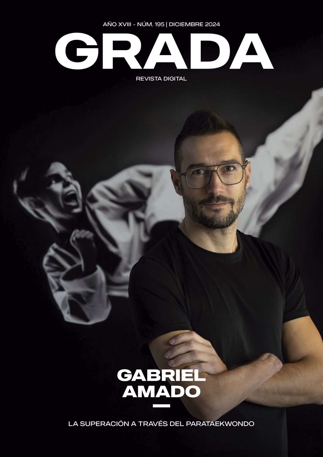 Gabriel Amado. La superación a través del parataekwondo