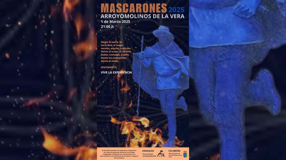 Los Mascarones 2025 de Arroyomolinos de la Vera